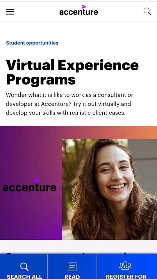 Accenture Virtual Internship Simulation Program 2024 - YouTube