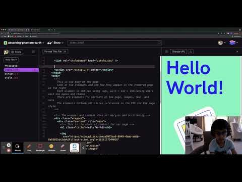 Getting started with Glitch | Getting Started with HTML using Glitch ...