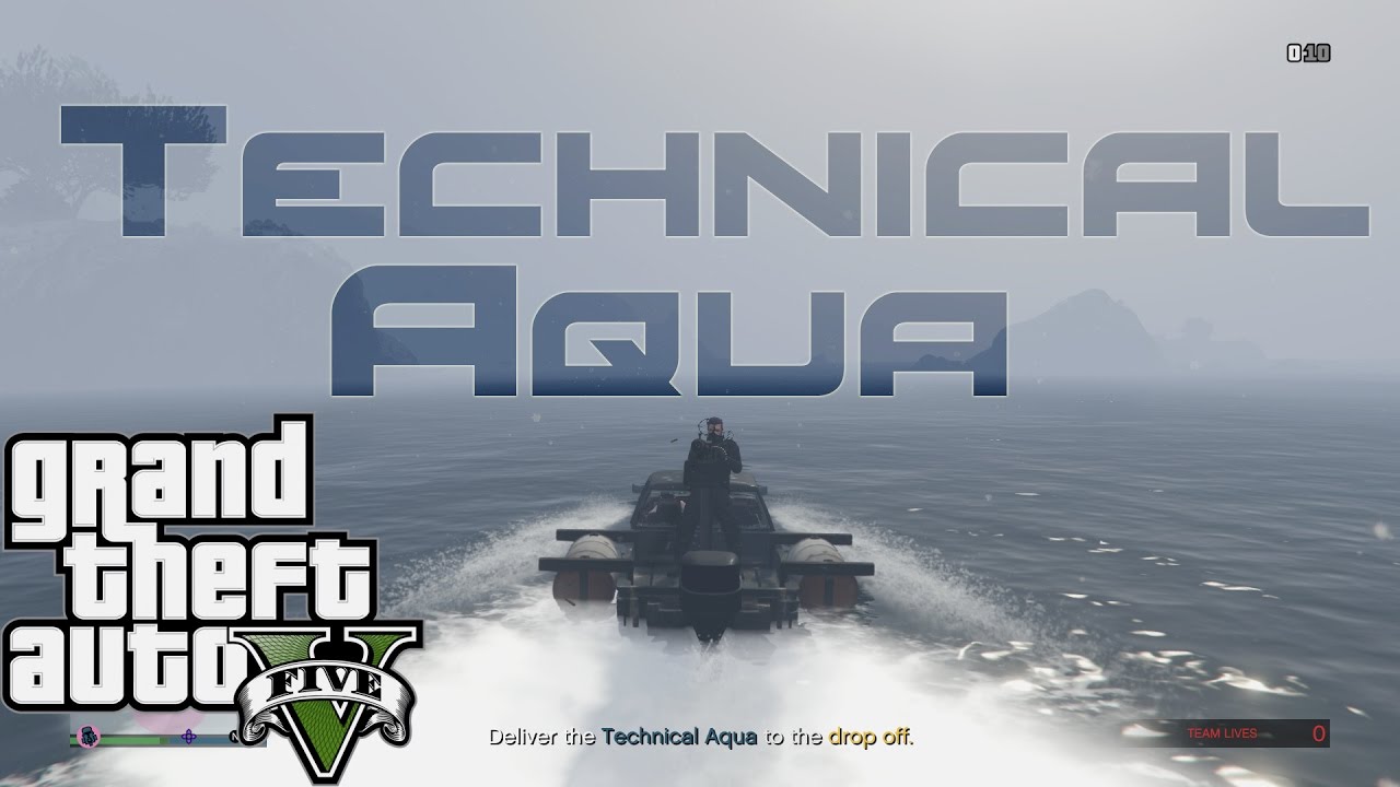 GTA 5- How to get the Technical Aqua! - YouTube