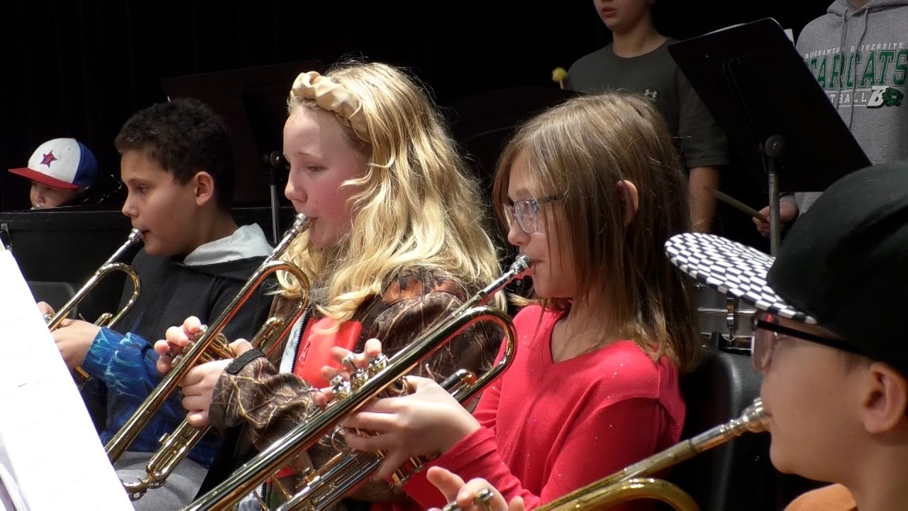 Behind the Scenes: Apalachin Elementary School 5th Grade Band - YouTube