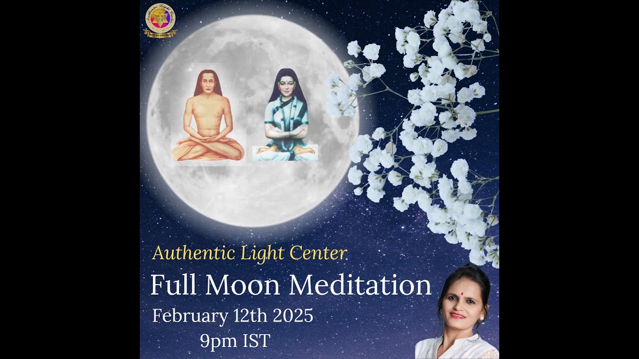 Full Moon Meditation 12th February 2025 - YouTube