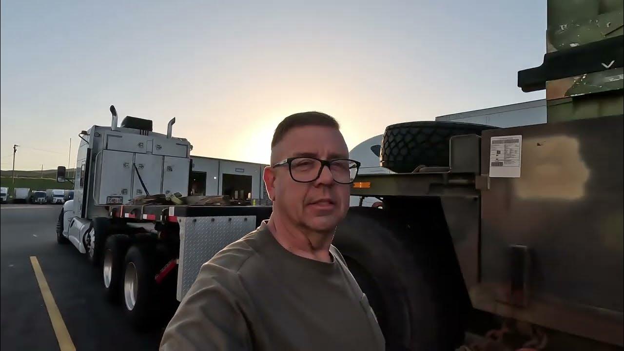 Hauling some military loads - YouTube