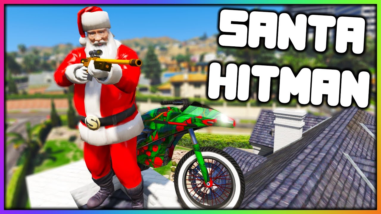 GTA 5 Roleplay - SANTA HITMAN JOB | RedlineRP - YouTube