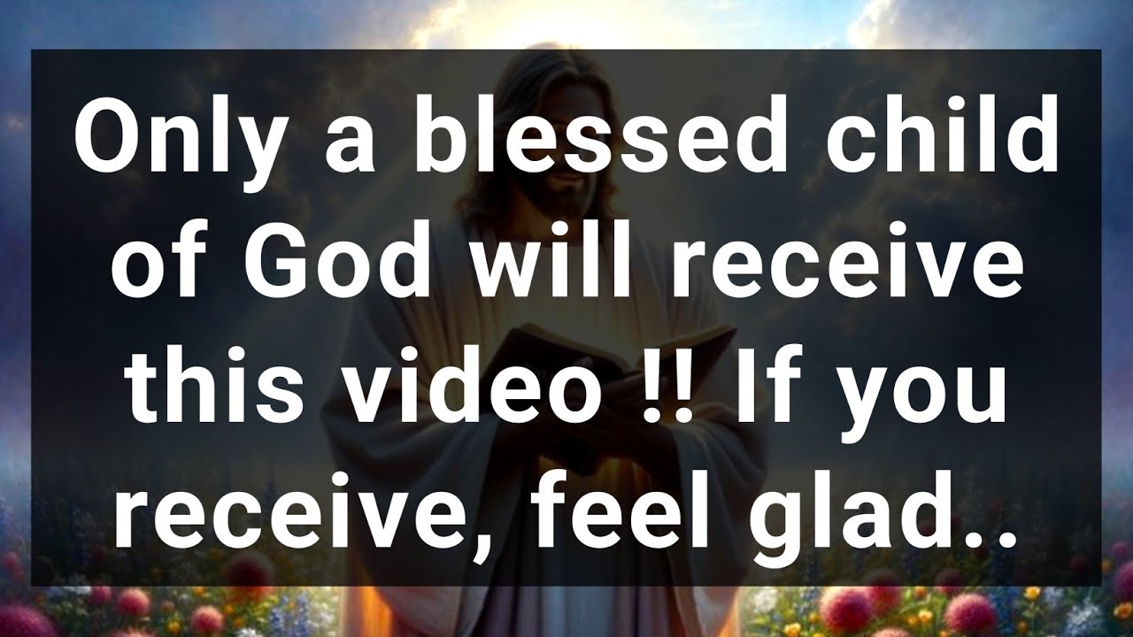 ️Only a blessed child of God will receive this message if you receive ...