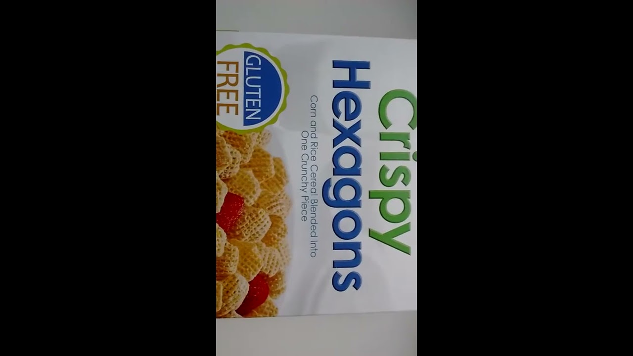 crispy hexagons cereal
