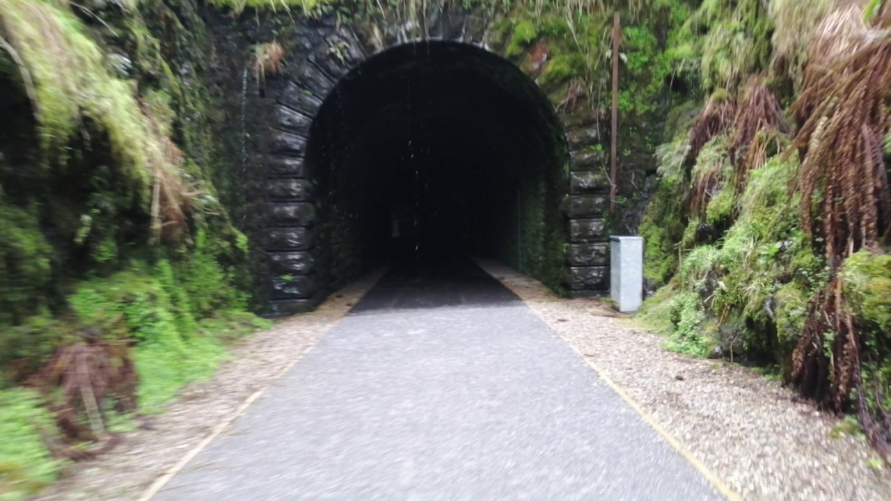 A visit to the Barnagh Tunnel on the Great Southern Greenway in Co ...