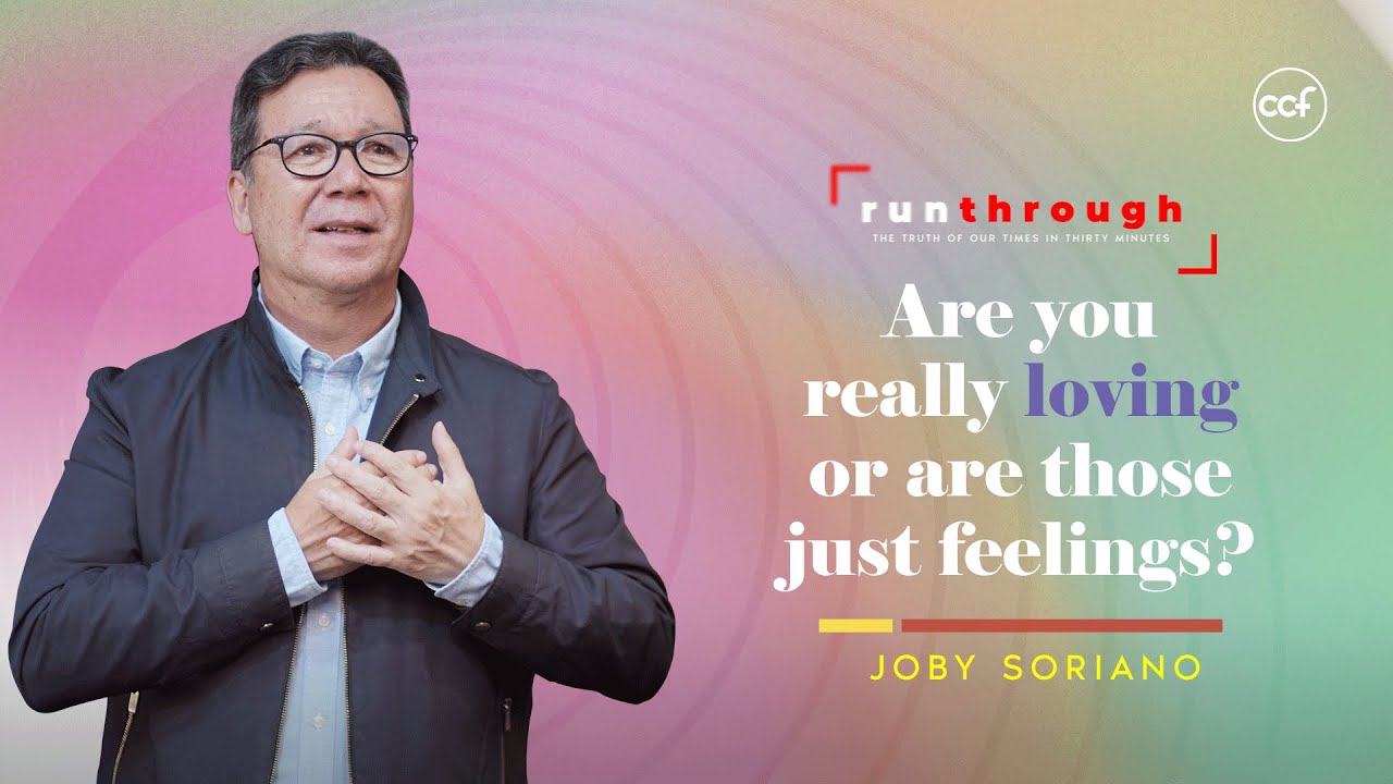 Love Like Jesus | Joby Soriano | Run Through - YouTube