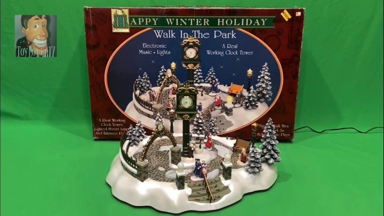 Tony Corp. Happy Winter Holiday “Walk In The Park” Animated Christmas ...
