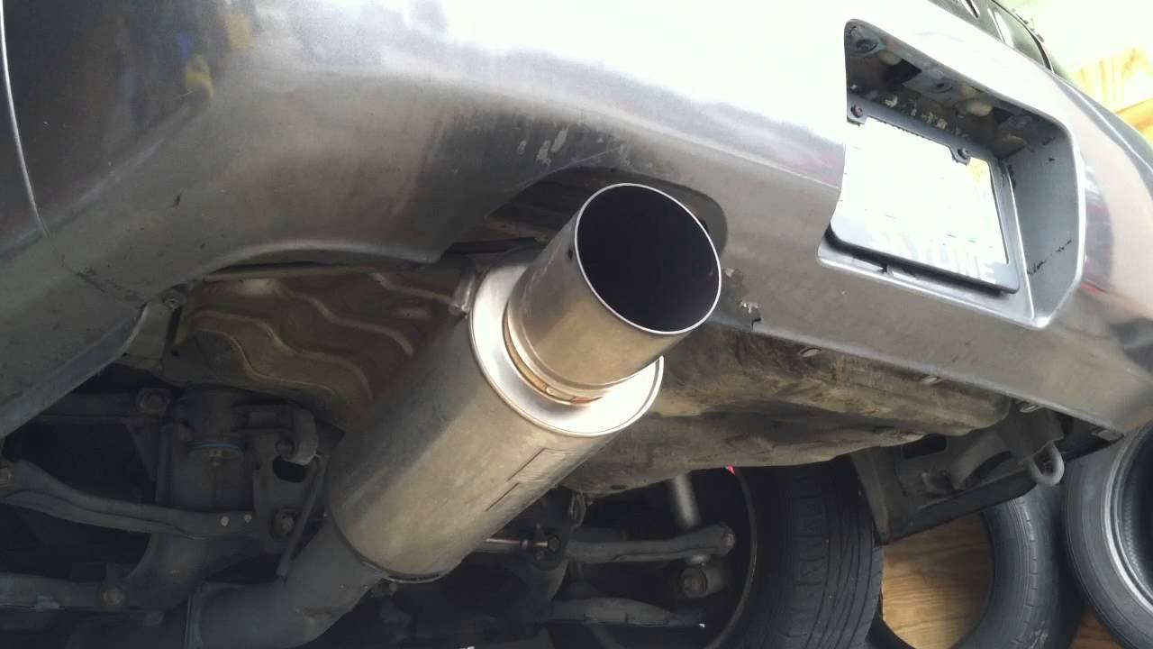 RB25DET Powered S14 HKS Hyperback Exhaust - YouTube