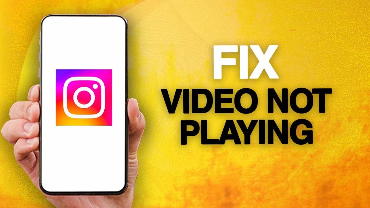 How To Fix And Solve Instagram App Video Not Playing - YouTube
