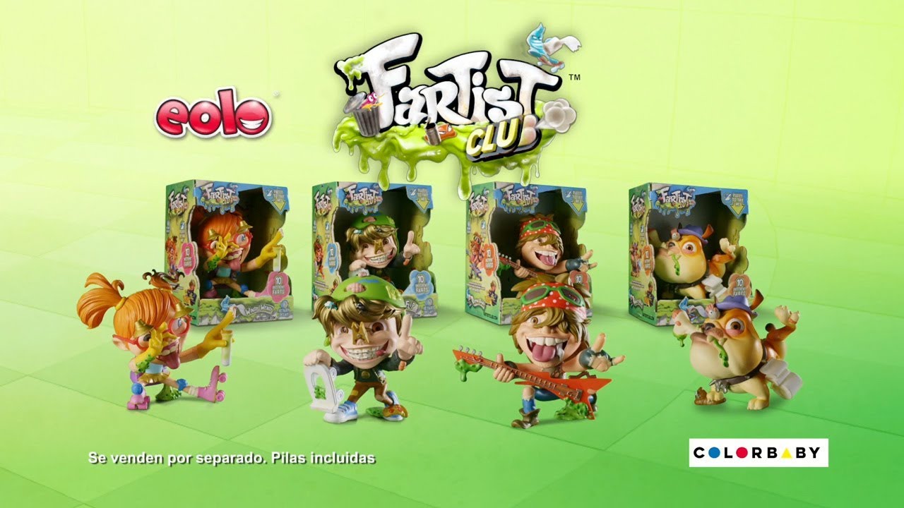 Fartist Club: figuras coleccionables con sonido - YouTube