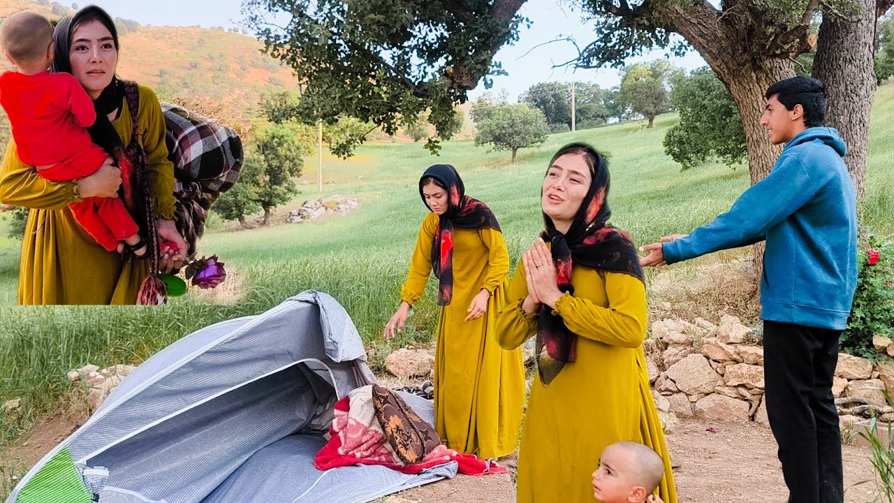 Escaping the Enemy: A Nomadic Widow's Dark and Terrifying Journey to the Cave World - YouTube