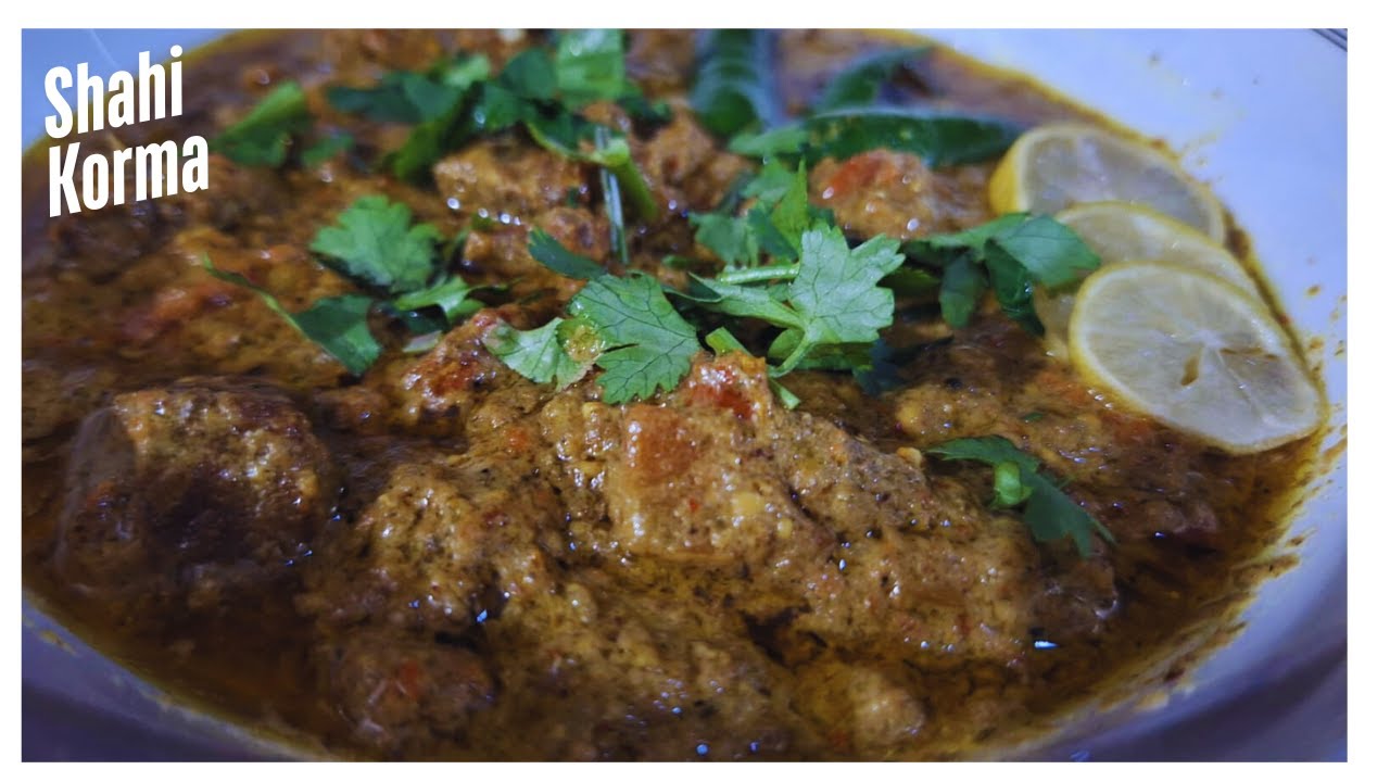 Dawat Special Shahi Beef Korma Recipe | Things That Make Shahi Beef ...