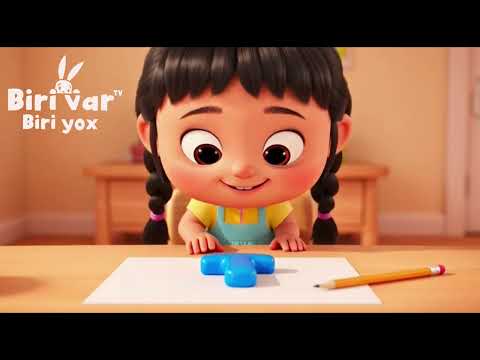 Hərflər Dilə Gəldi 🌈 | Ana, Ata, Baba | Uşaqlar üçün Maarifləndirici Mahnı