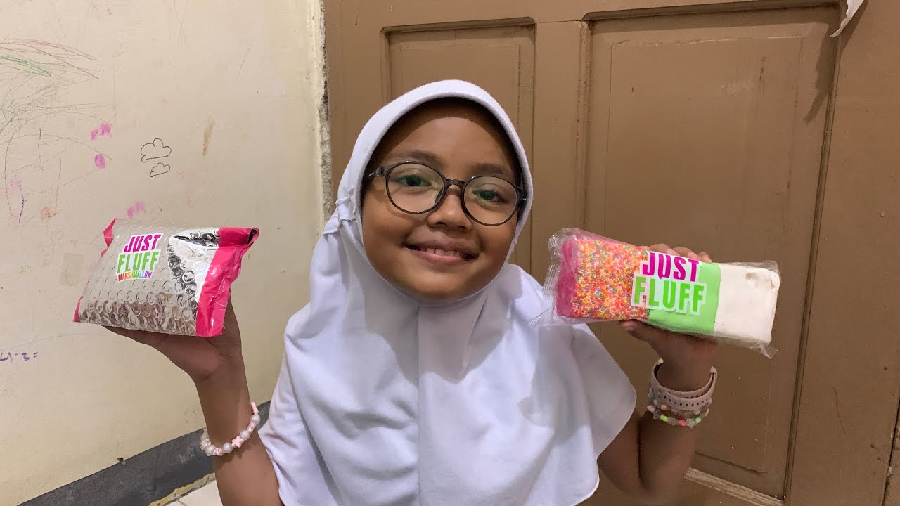 REVIEW MAKANAN | JUST FLUFF MARSHMALLOW LOKAL ASLI SEMARANG - YouTube