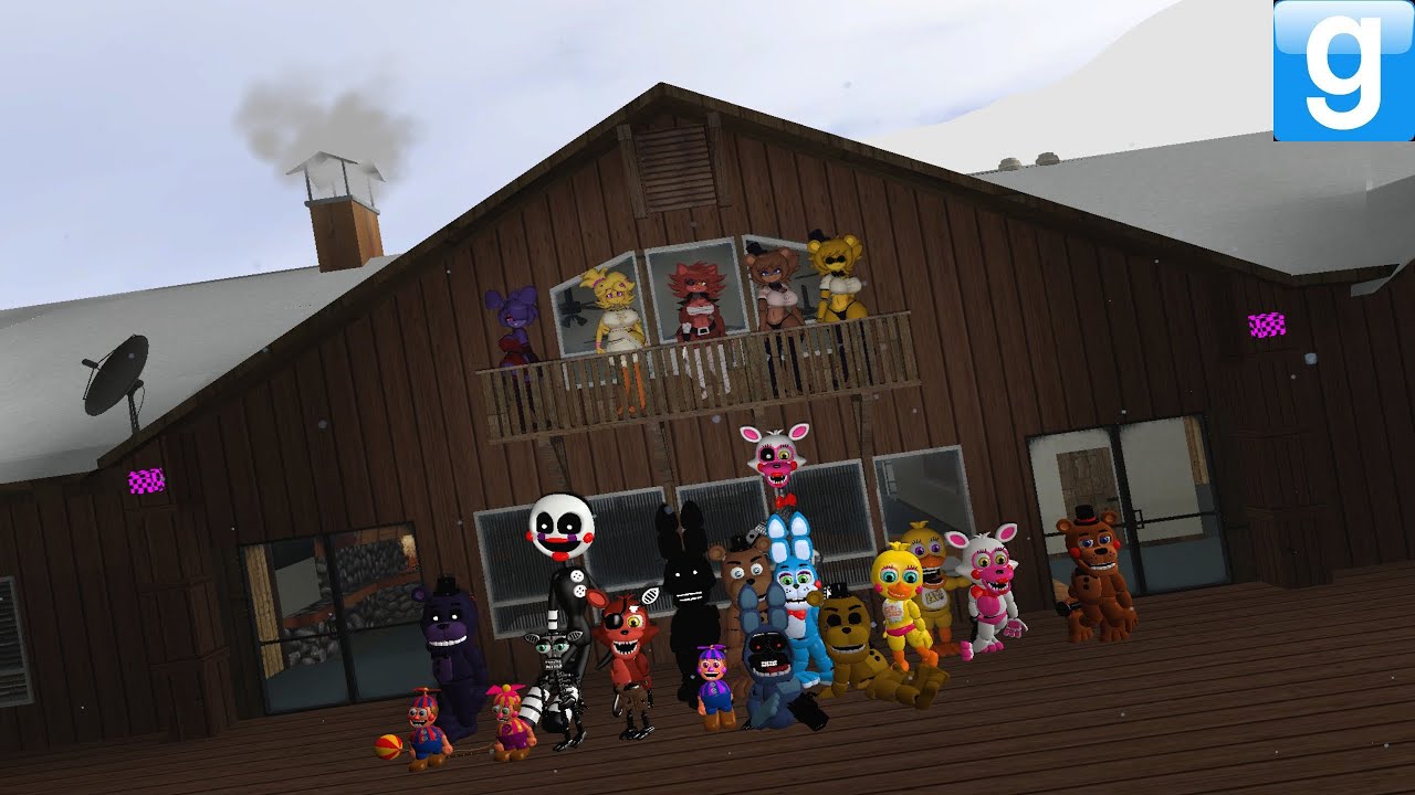Gmod FNAF | Brand New FNAF World Adventure Toy And Withered Ragdolls ...
