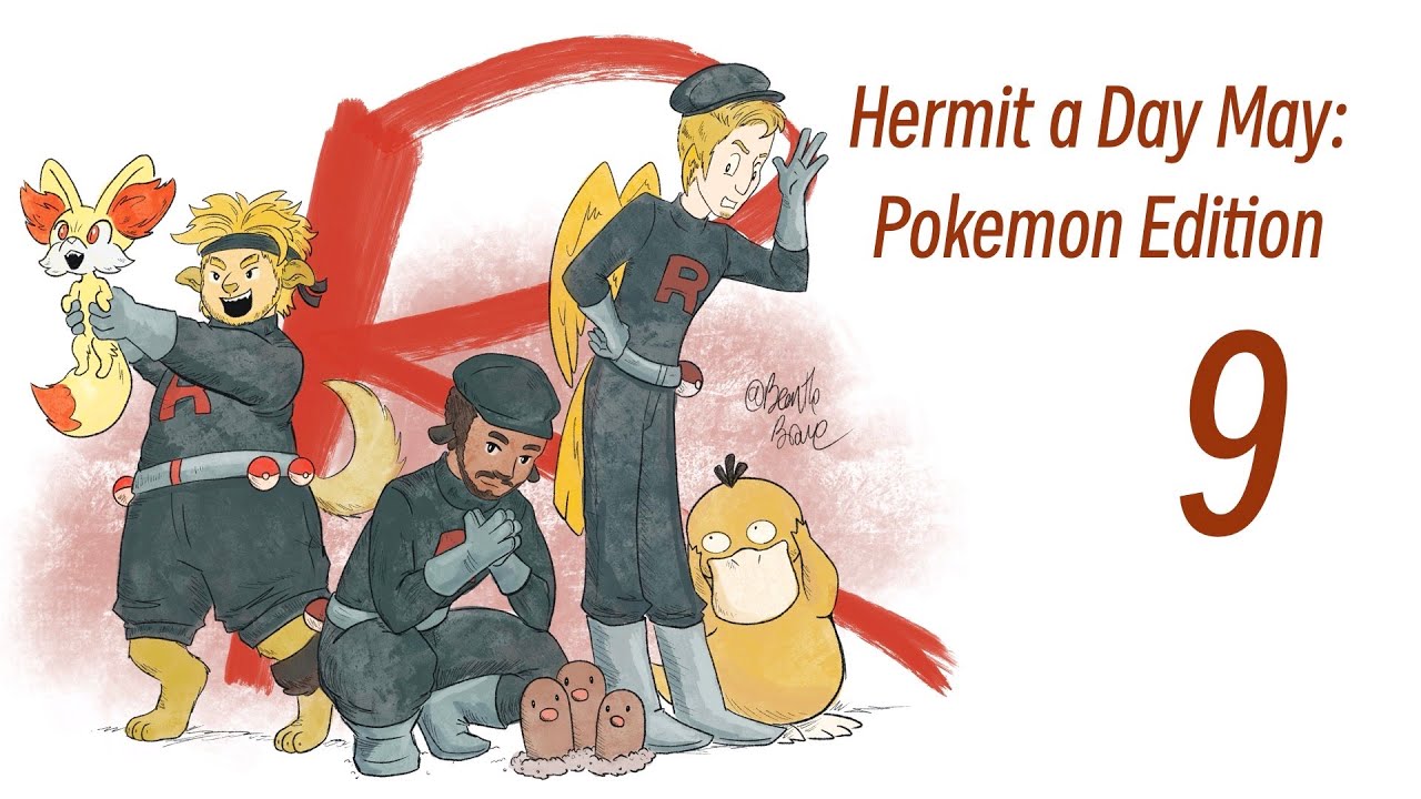 HERMIT A DAY MAY: POKEMON EDITION -- Martyn, BigB, and Jimmy - YouTube