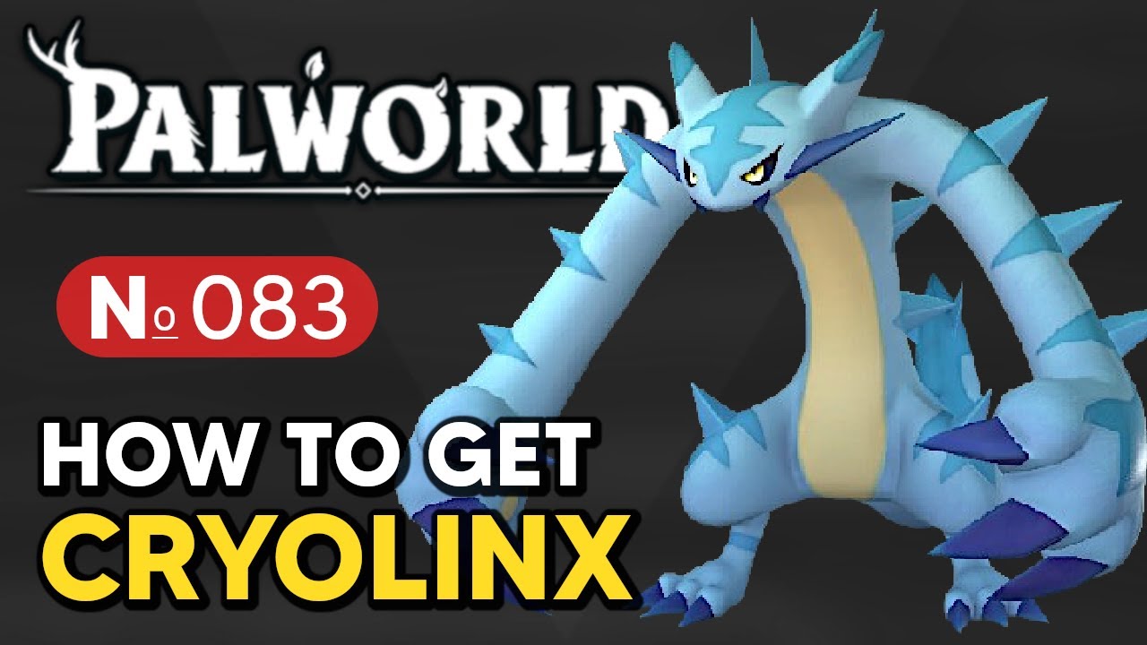 Palworld - How to Get CRYOLINX (Paldeck 083) - YouTube