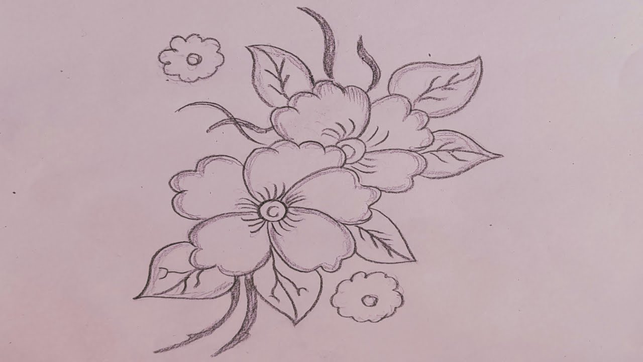 चित्रकला, chitrkla, chitrakala, chitra kala, pushpa drawing, scenery ...