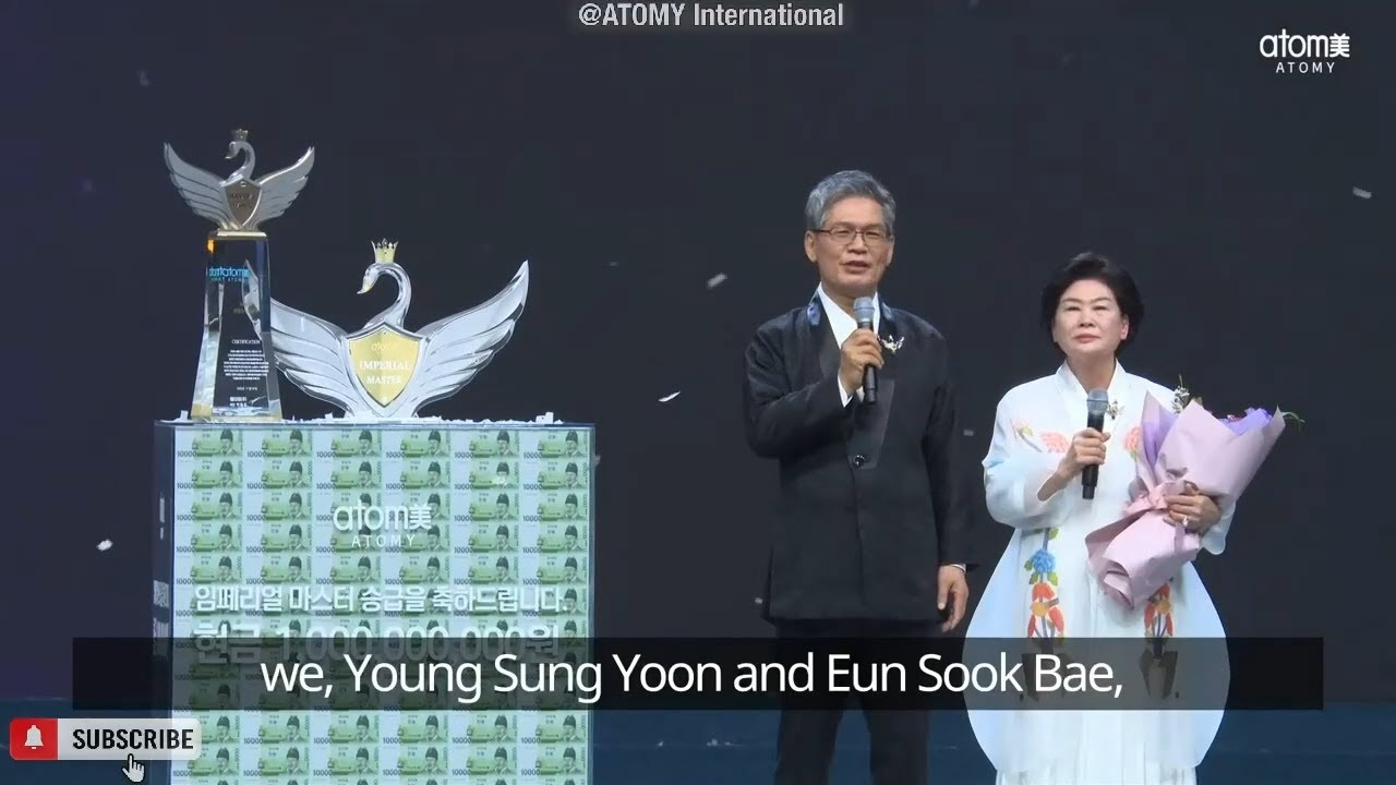 ATOMY 13th Imperial Master Promotion Ceremony | IM Young Sung Yoon ...