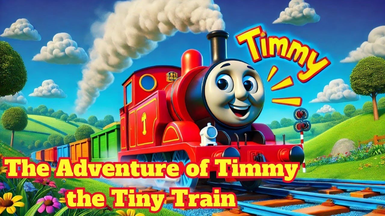 The Adventure of Timmy the Tiny Train | Nursery Rhymes For kids | Kid's ...