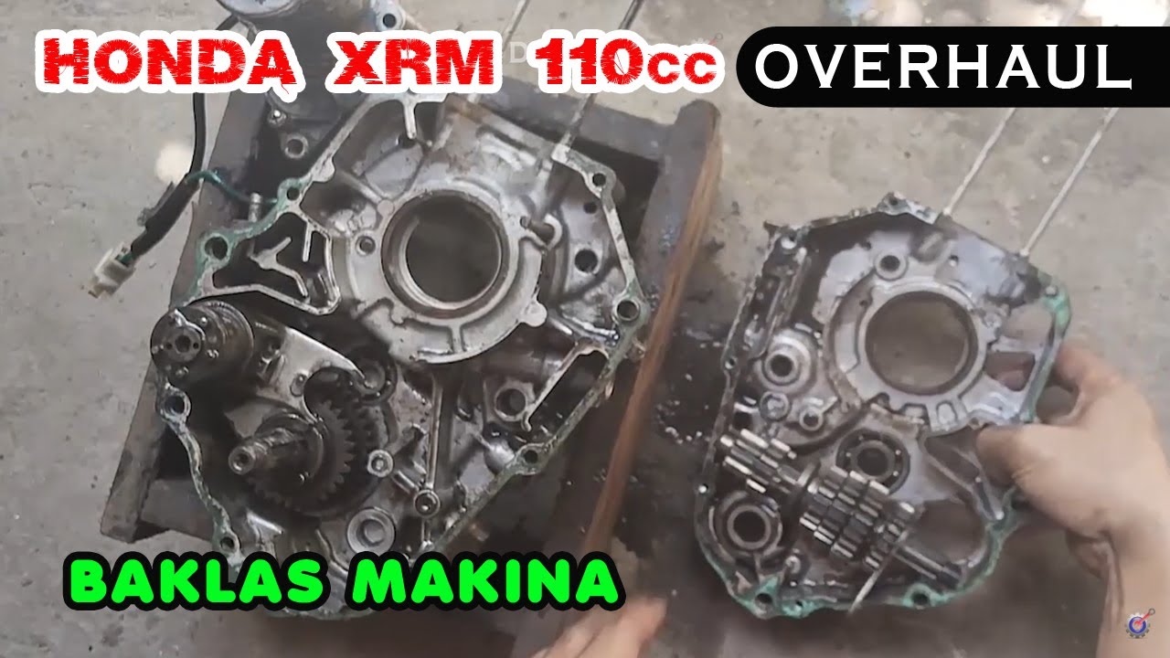 Dismantled Disassembled XRM 110 Engine - Engine Overhaul WAVE 100 ...