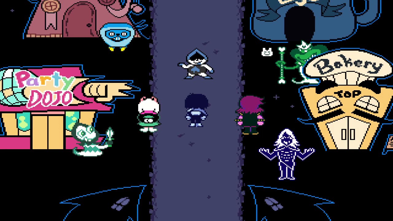 Deltarune Chapter 2 - Ralsei's Castle Town, Part 1 - YouTube