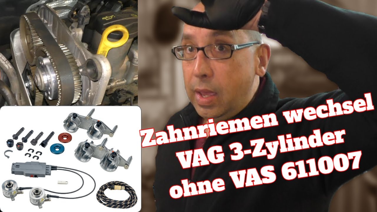 VAG 3 Zylinder Zahnriemen wechsel ohne VAS 611007 - möglich? - YouTube