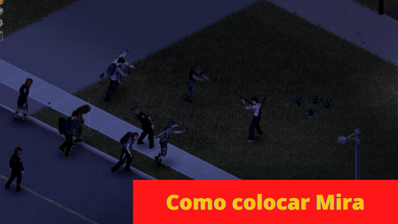 Project Zomboid BR - Aprenda a Mirar em Project Zomboid /how to aim ...