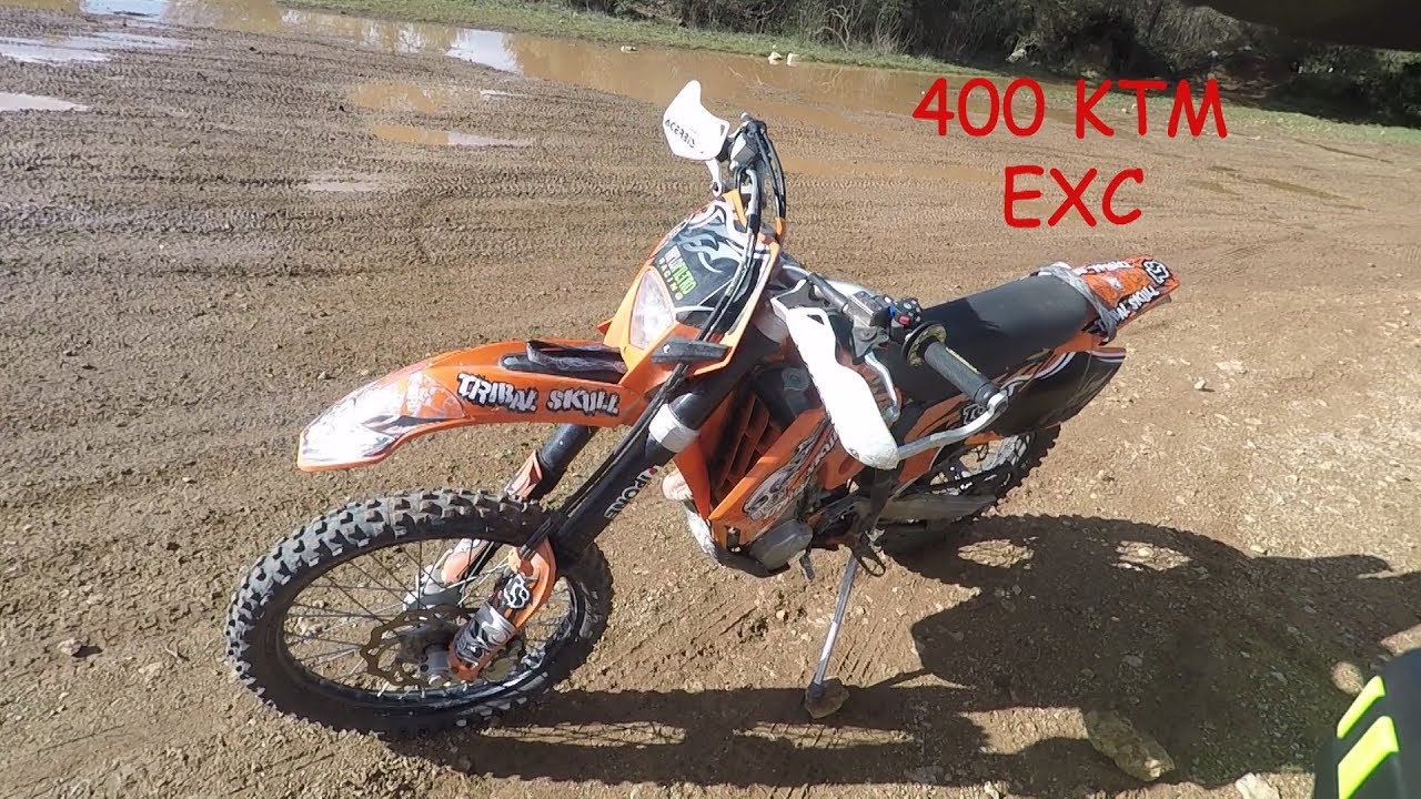 TEST 400 KTM EXC - YouTube