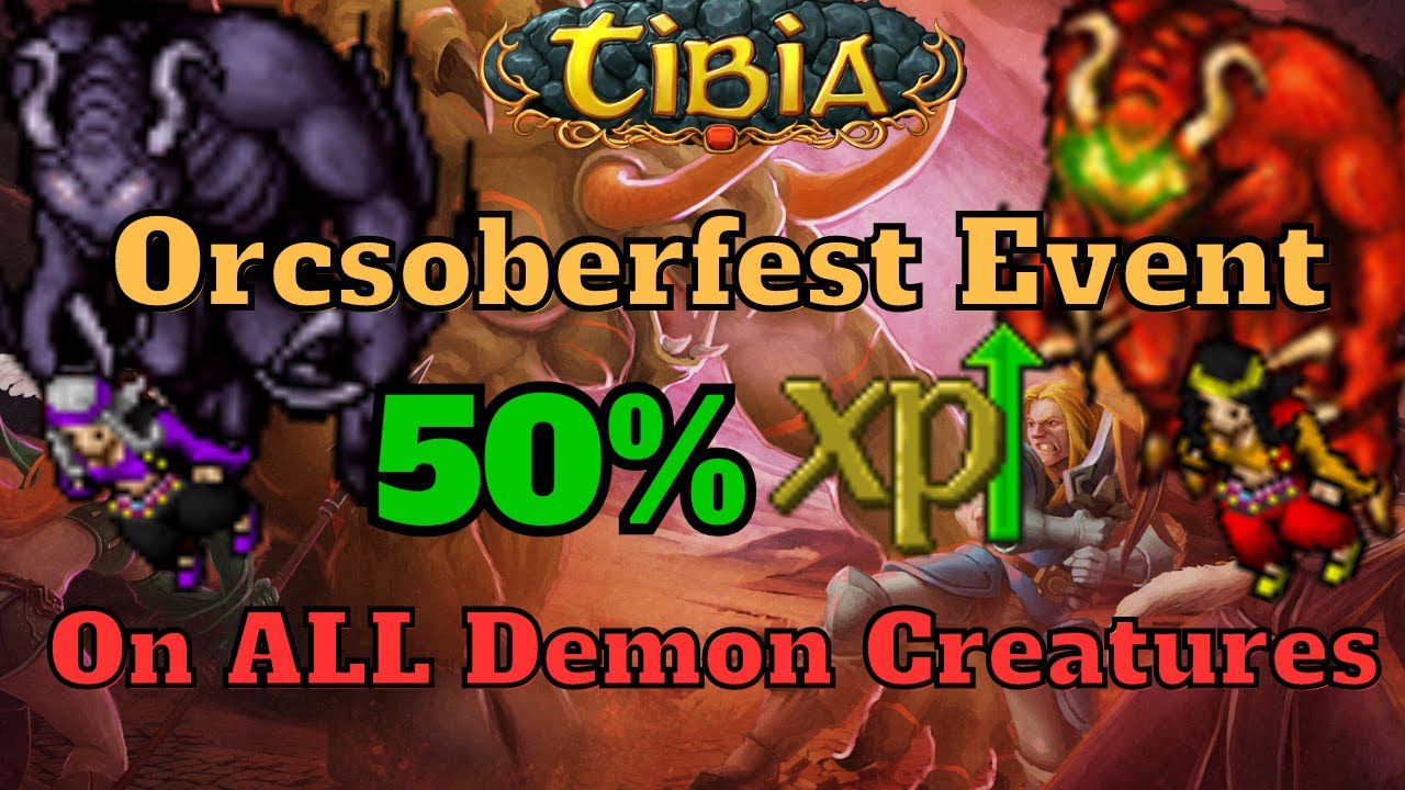 Where to hunt during the Orcsoberfest [Tibia Event] - YouTube