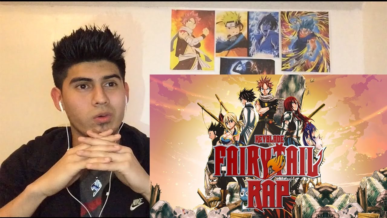 FAIRY TAIL RAP - Nuestro Gremio | Keyblade | Vídeo Reacción - YouTube