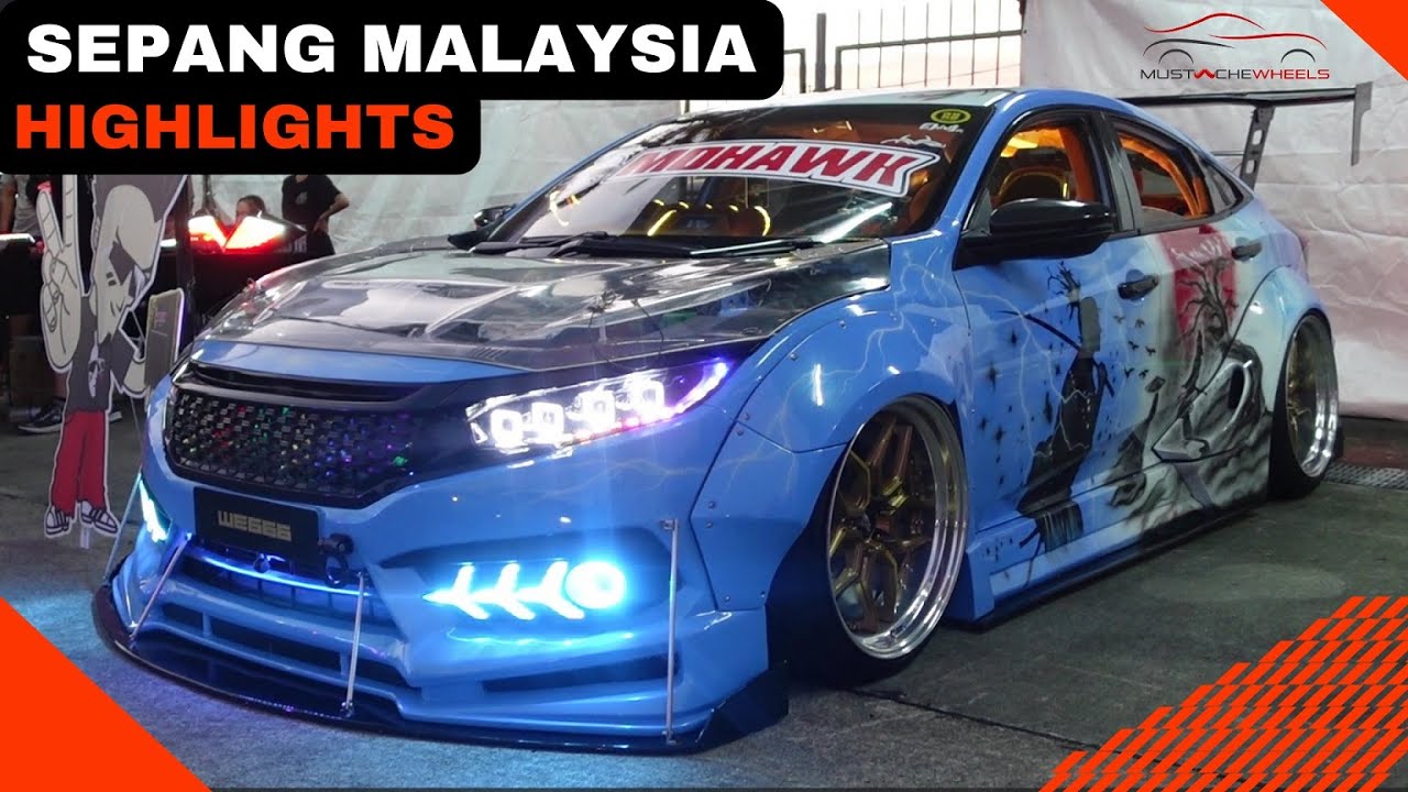 Modified Cars in Malaysia Event at Sepang International Circuit | Track ...