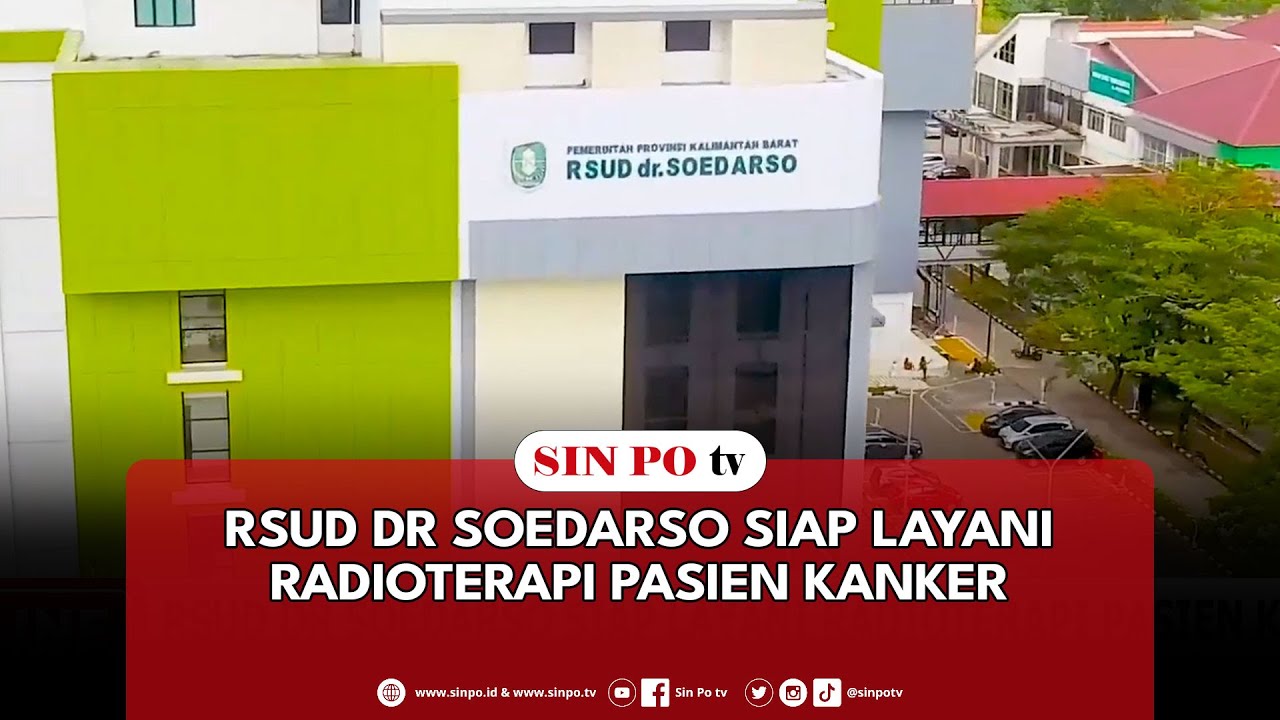 RSUD Dr Soedarso Siap Layani Radioterapi Pasien Kanker - YouTube