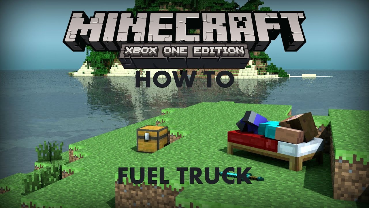 Minecraft Vehicle Tutorials - Fuel Truck (XBOX ONE) - YouTube