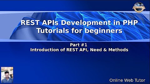 Learn REST APIs development in PHP Tutorials for Beginners - YouTube