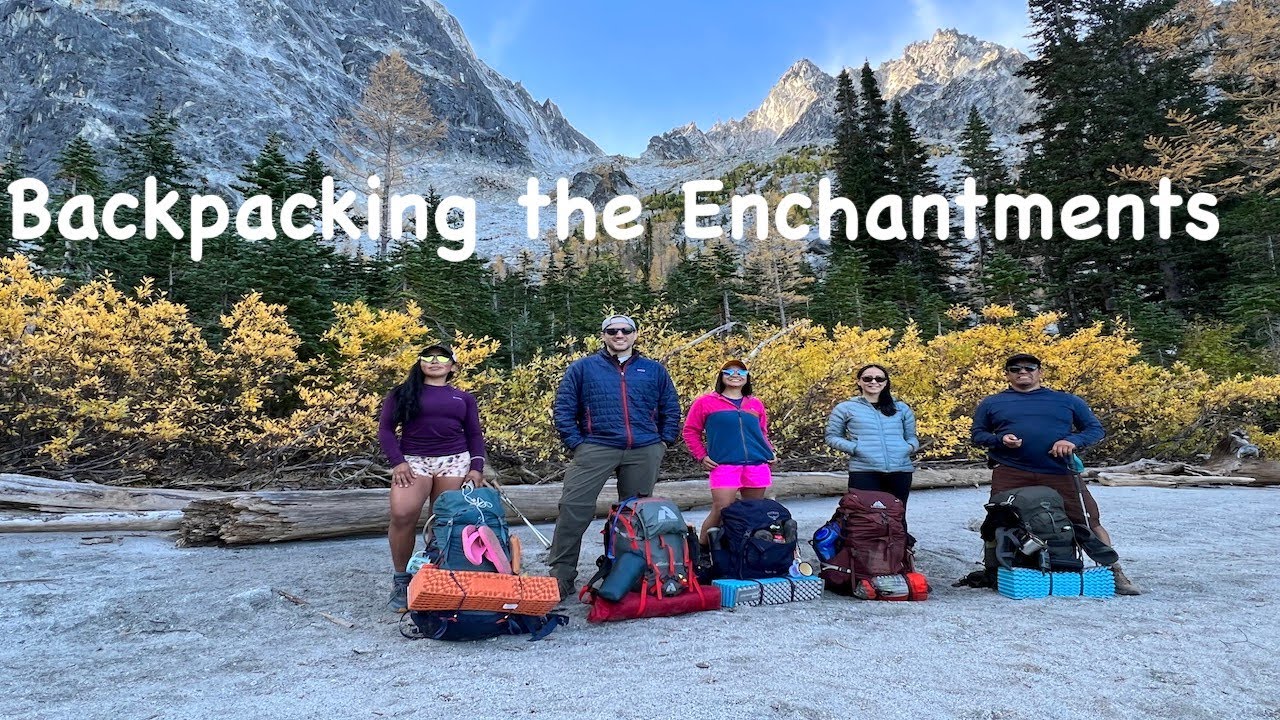 Backpacking The Enchantments - Two nights at this beautiful place - YouTube
