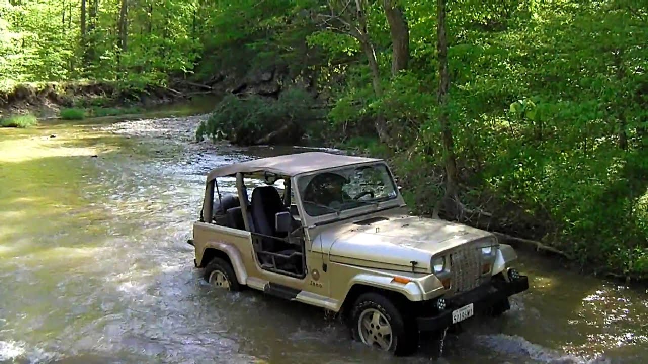 Drew Jeep Fail (2nd Try, Jeep Drowns).MP4 - YouTube