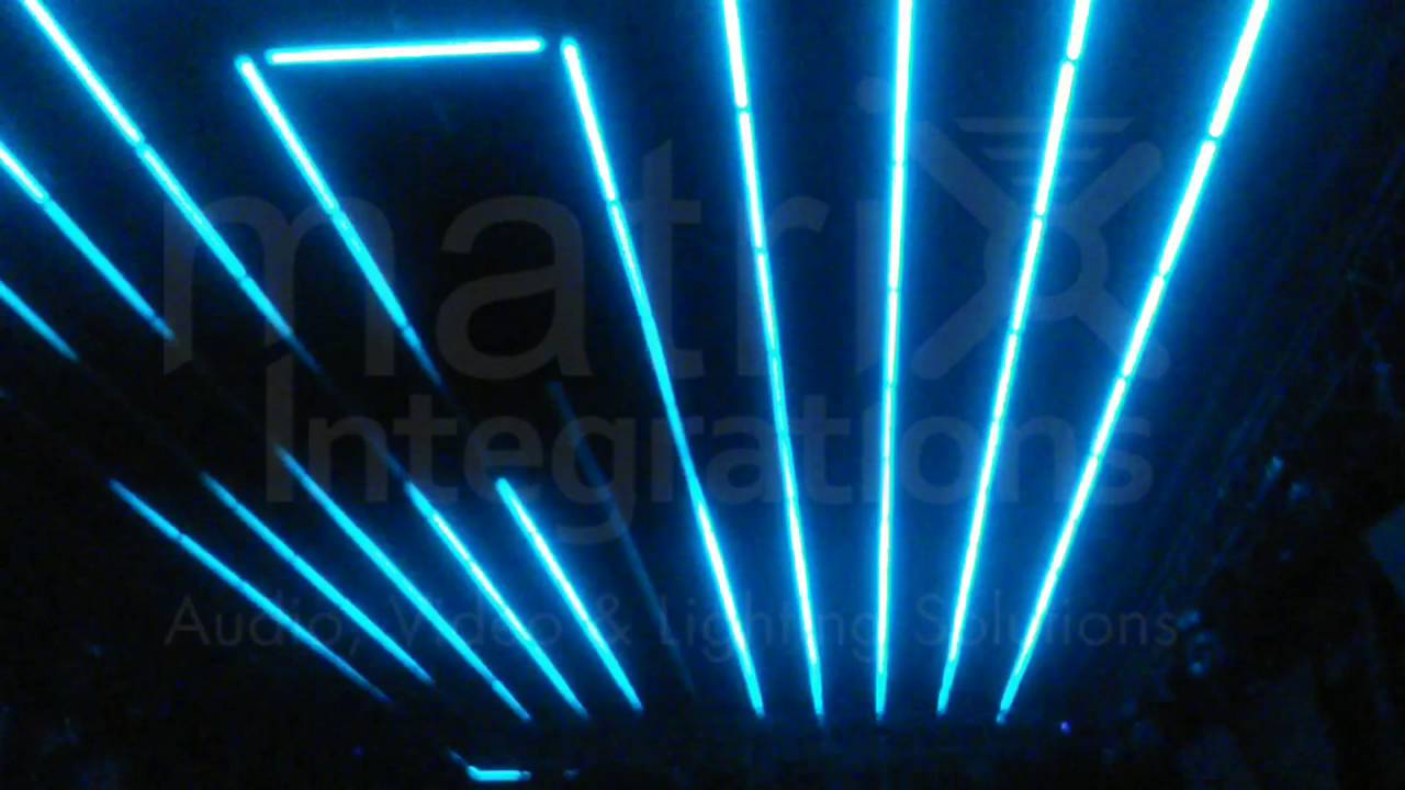 Professional Lighting Installation by Matrix Integrations - YouTube