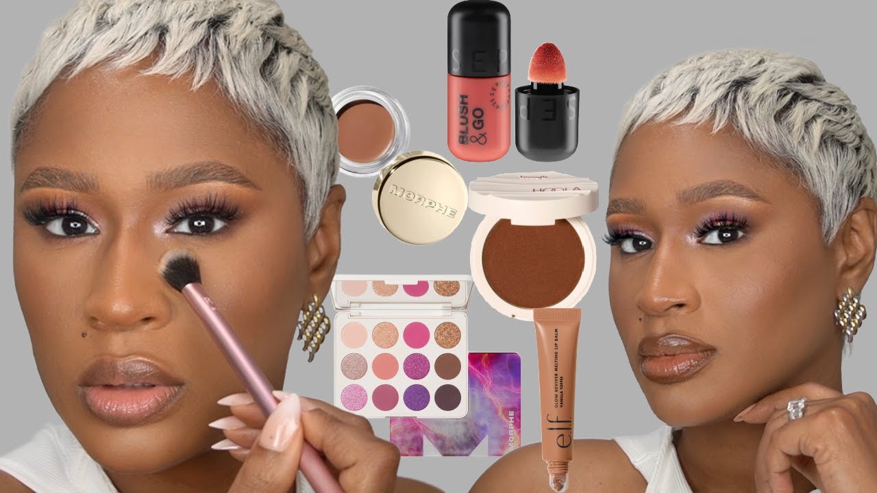 Testing New Makeup | Morphe ChromaPlus Eyeshadow | Ariell Ash - YouTube