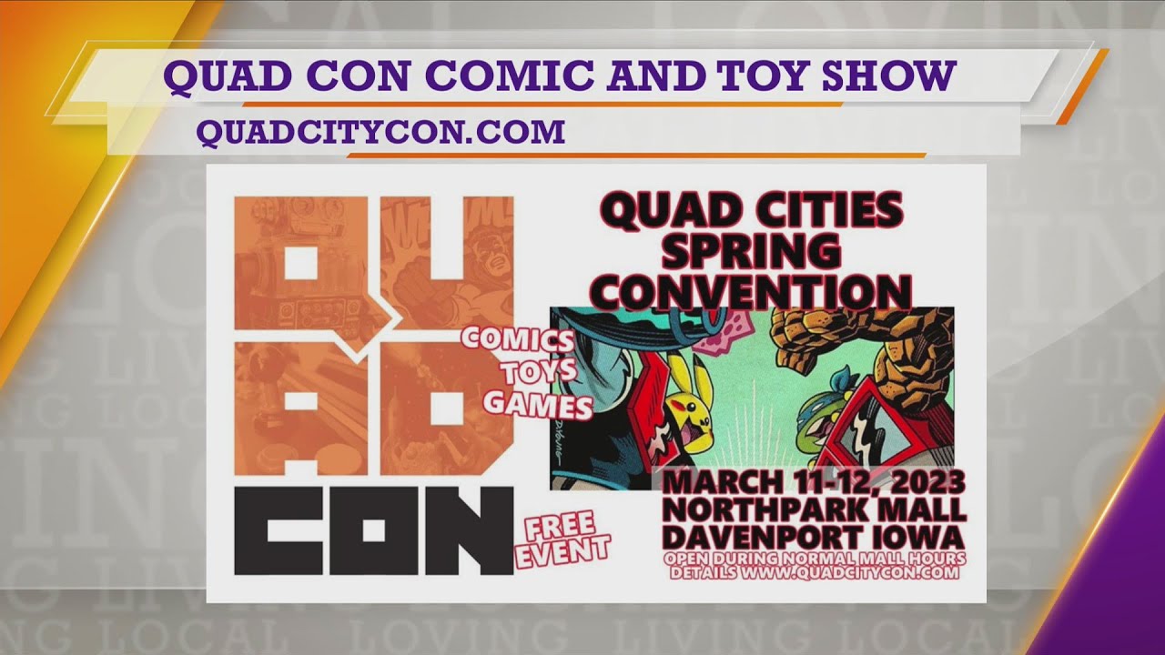 A blast from the past | Quad Con Comic and Toy Show - YouTube