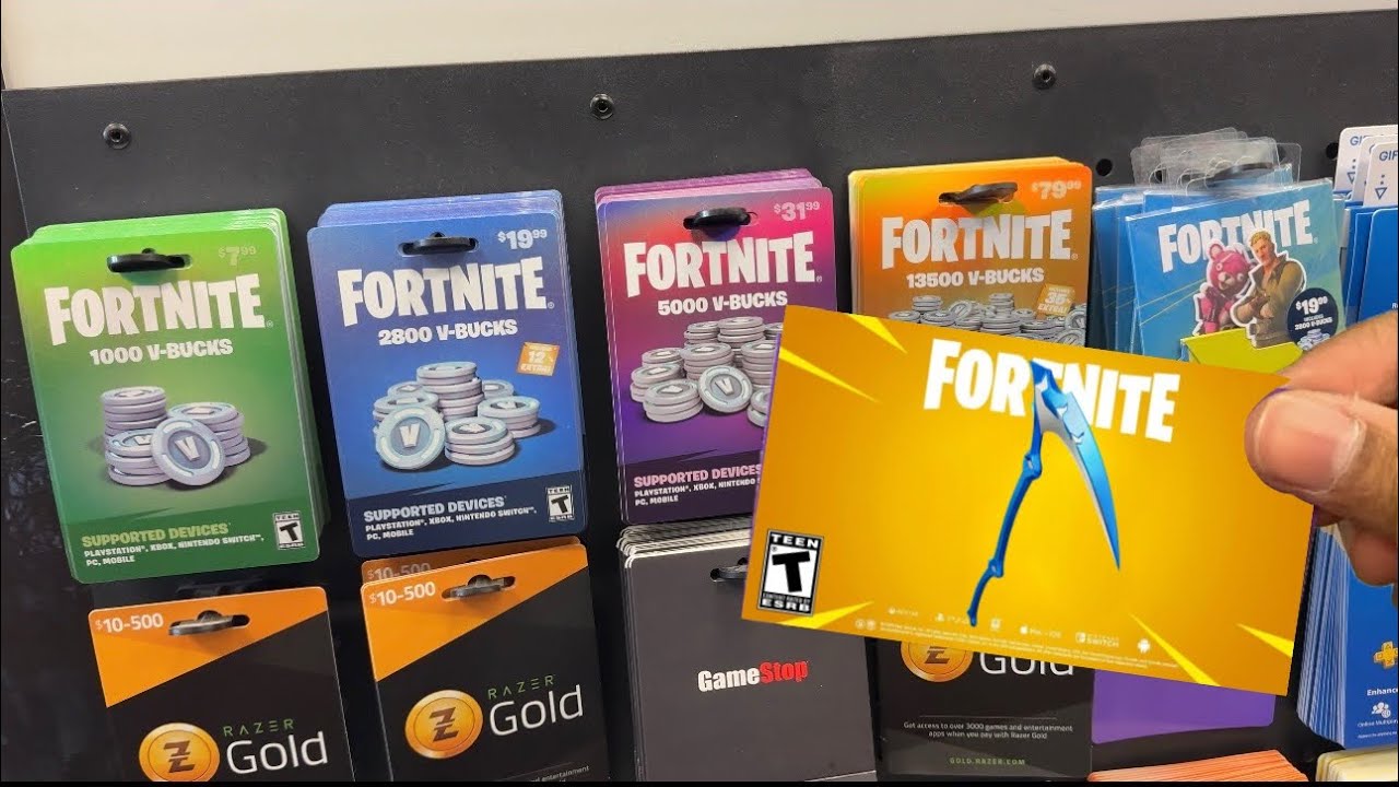 Getting The Exclusive Fortnite Midnight Scythe Pickaxe From GameStop ...