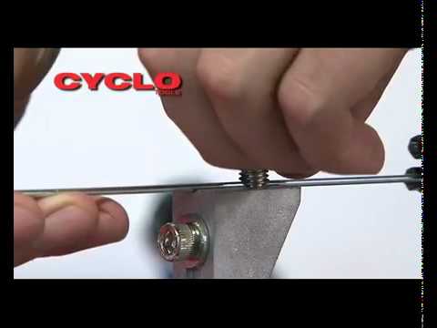 Cyclo Tools - Spoke Thread Rolling Machine - YouTube