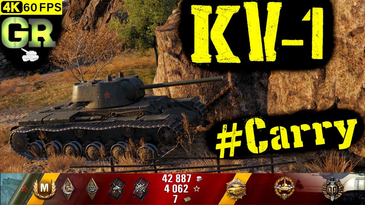 World of Tanks KV-1 Replay - 10 Kills 1.9K DMG(Patch 1.4.1) - YouTube