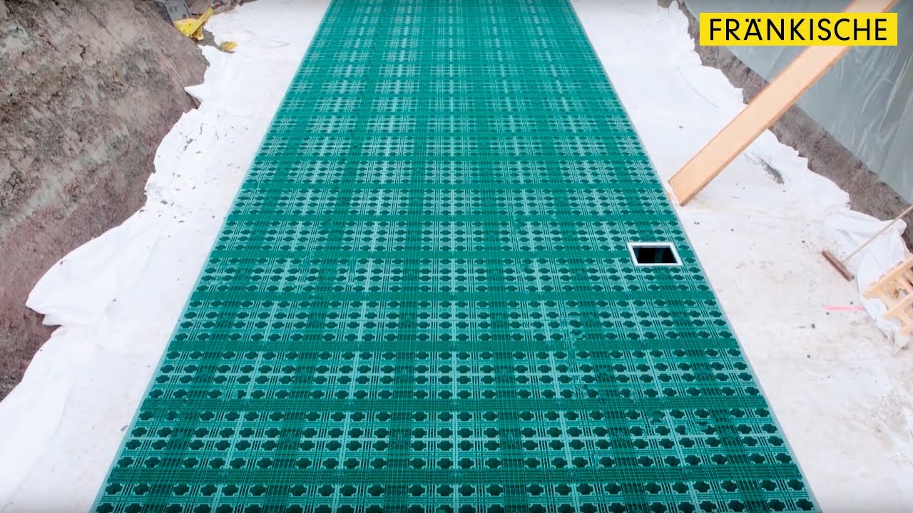 Rigofill ST: Einbau von Rigolenfüllkörpern | FRÄNKISCHE - YouTube