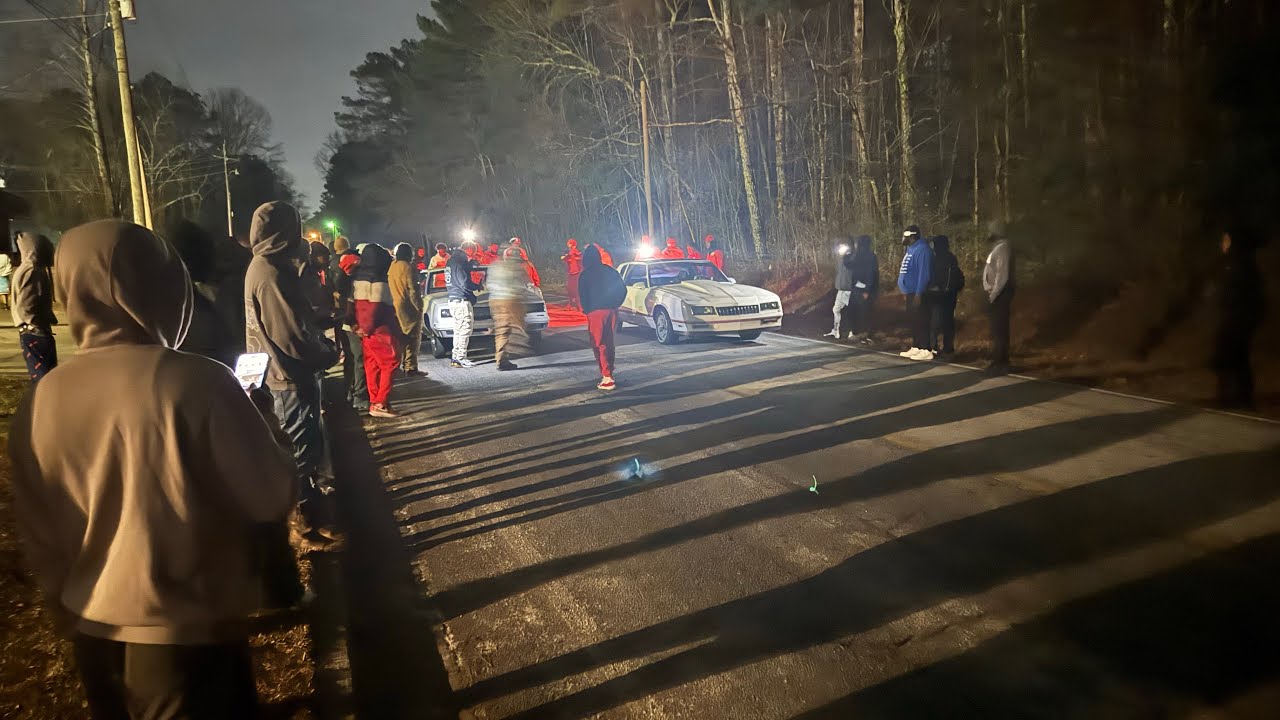 BACK ROAD STREET RACING SUNDAY FUN …MONTE CARLO,CUTLASS,BOX CHEVY ..OLD ...