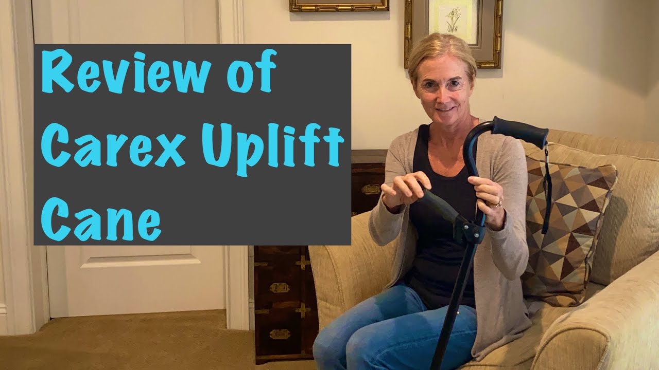 Product Review and Demo of Carex Uplift Cane - YouTube