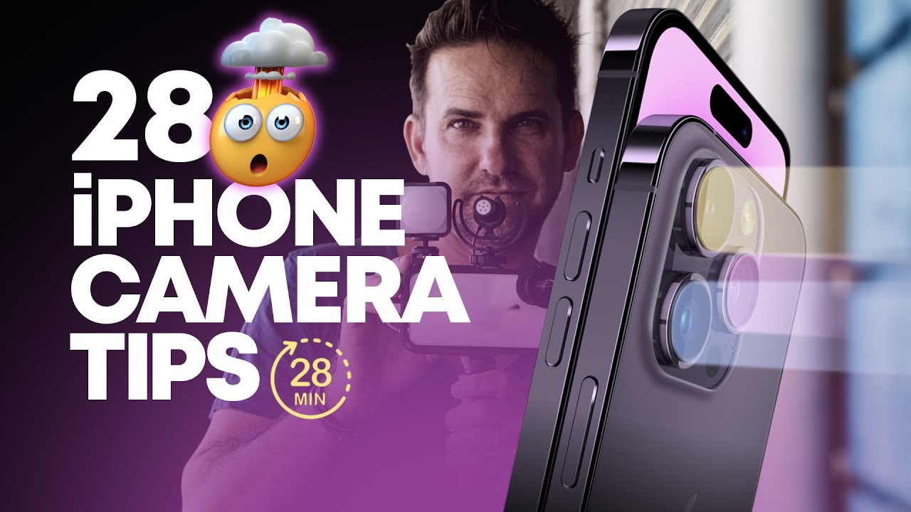 28 x iPhone Camera Tips! - YouTube