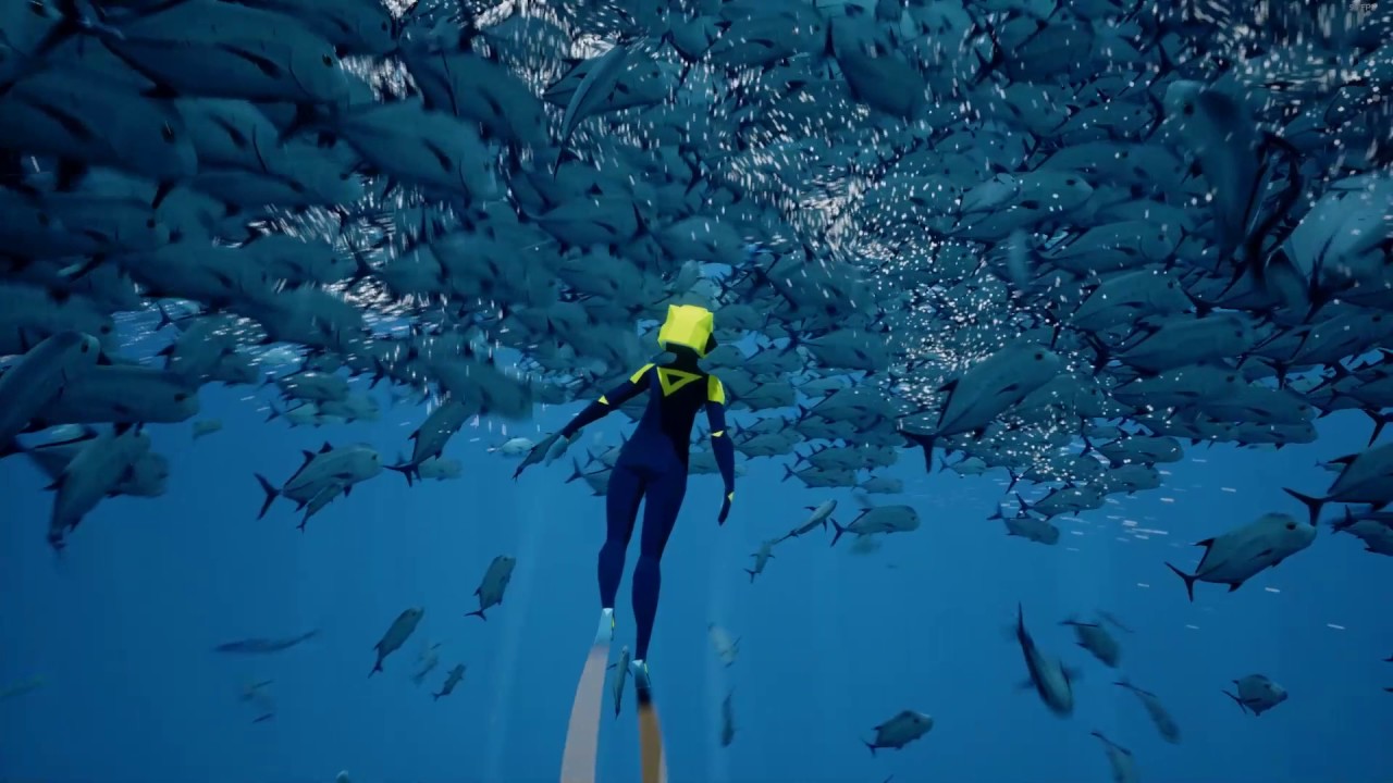 Schooling Fish In Abzu - YouTube