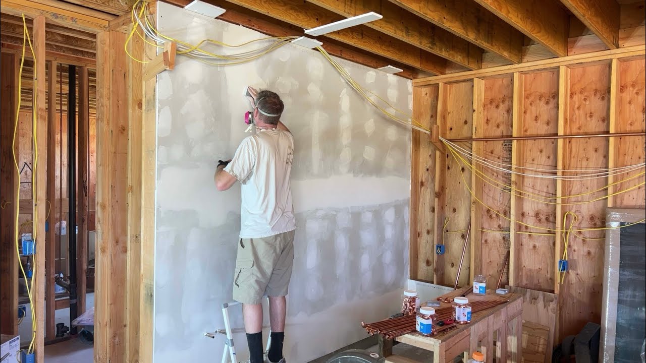 Day 3 of Main House Drywall - YouTube
